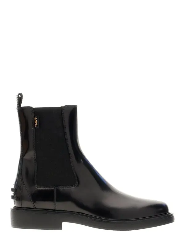 TOD'S Leather Chelsea Boot - Multicolor