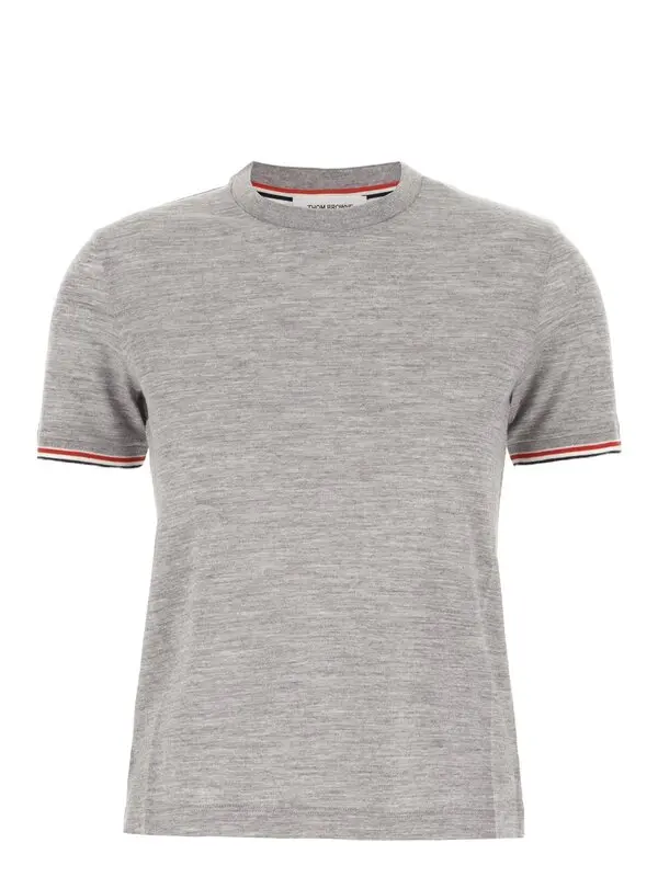 Thom Browne Short Sleeve T-shirt - Multicolor