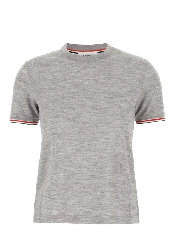 Thom Browne Short Sleeve T-shirt - Multicolor