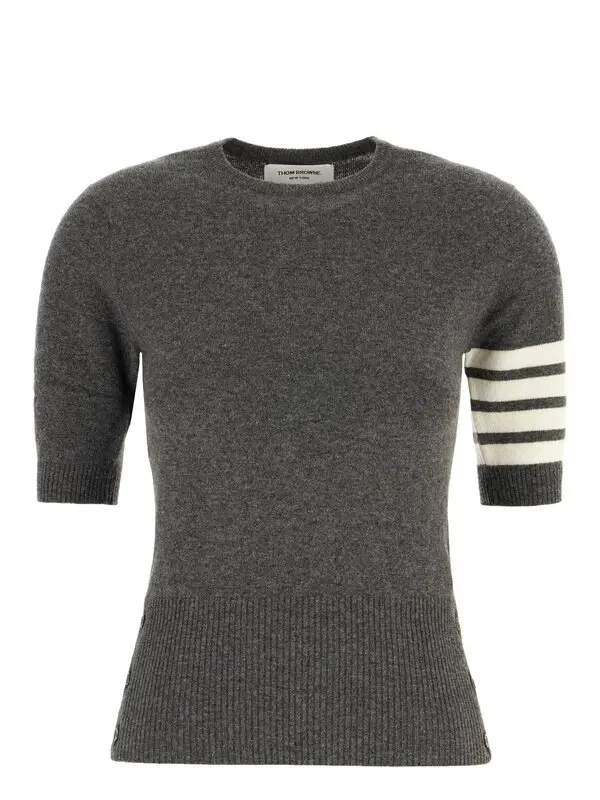 Thom Browne Short Sleeve Knitwear - Multicolor