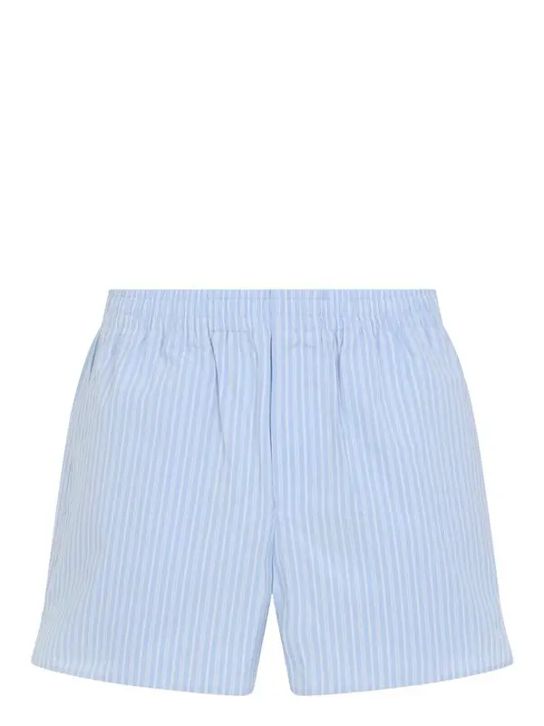 AMI Paris Elasticated Shorts - Blue