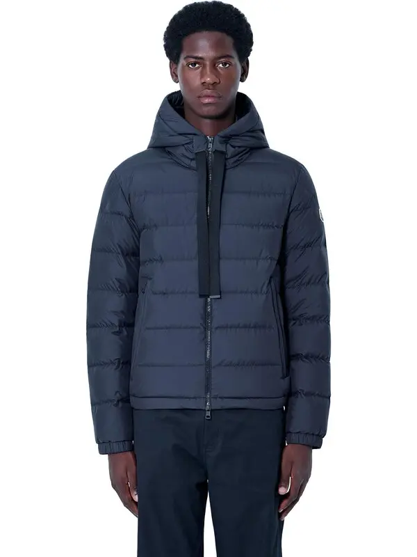 Moncler Zeflor Hooded Down Jacket - Black