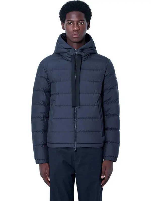 Moncler Zeflor Hooded Down Jacket - Black