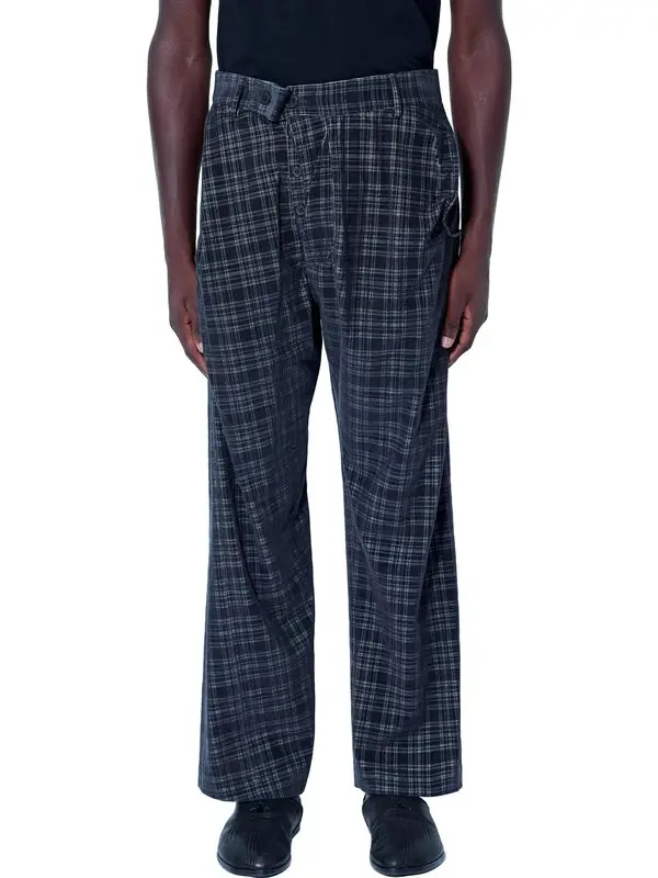 VIVIENNE WESTWOOD Straight Drunken Trousers - Gray