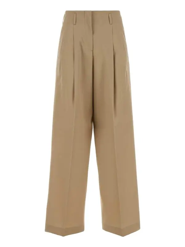 GOLDEN GOOSE Flavia Wide-leg Pant - Brown
