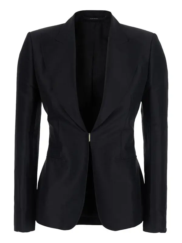 Gucci Silk Single-breasted Jacket - Multicolor