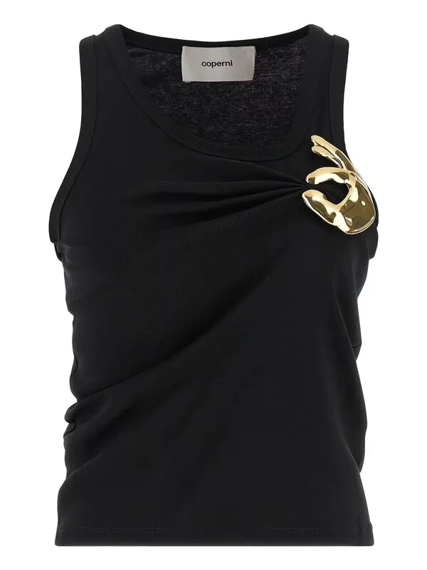 Coperni Emoji Tank Top - Black