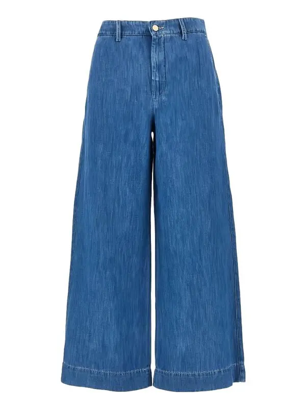 Max Mara Flared Leg Denim Jeans - Multicolor
