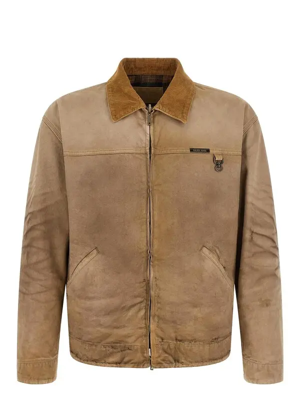 GOLDEN GOOSE Journey Reversible Jacket - Cream