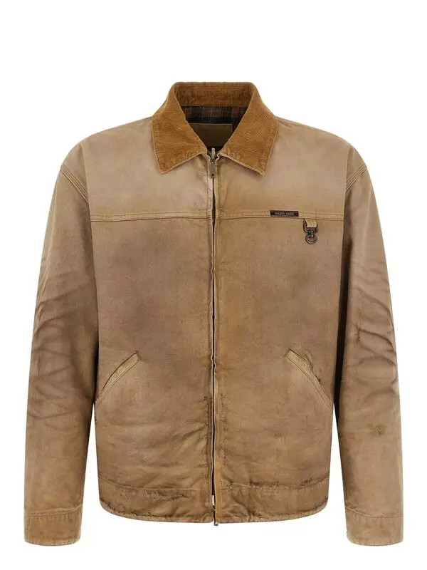 GOLDEN GOOSE Journey Reversible Jacket - Cream