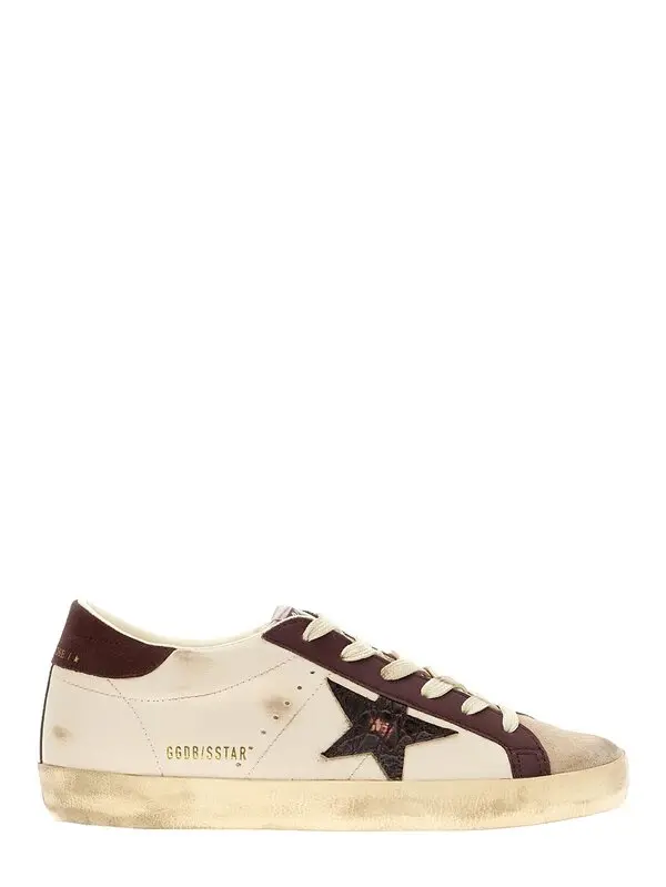GOLDEN GOOSE Low Top Lace Up Sneakers - Multicolor