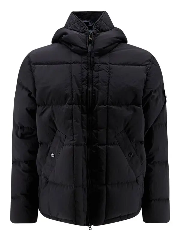 Stone Island Nylon Metal Down Jacket - Black