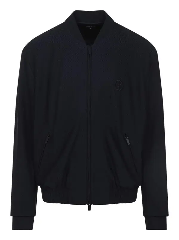 Giorgio Armani Blouson Jacket - Blue