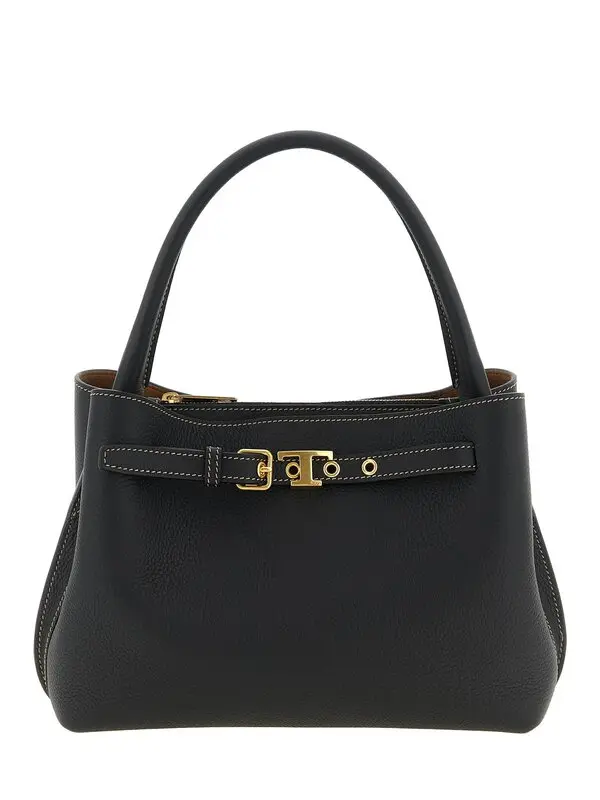 TOD'S Tim Mini Handbag - Black