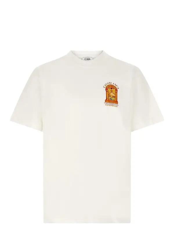 Casablanca Hermons Mirage Arch Icon' T-shirt - White