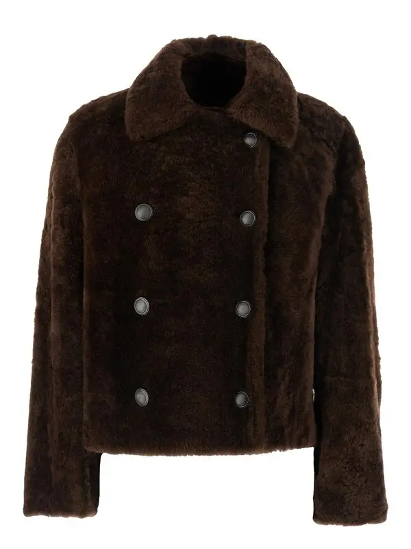 Brunello Cucinelli Shearling Jacket - Multicolor