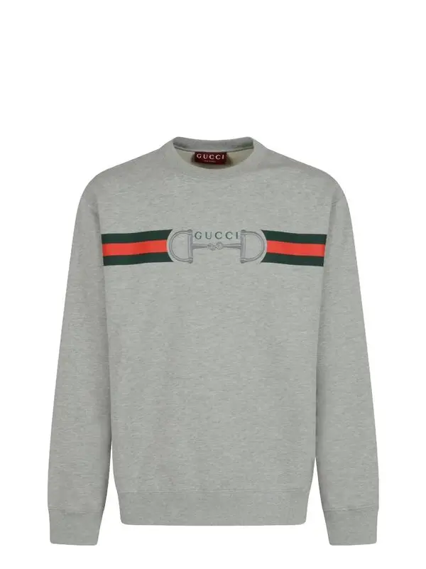 Gucci Cotton Sweatshirt - Gray