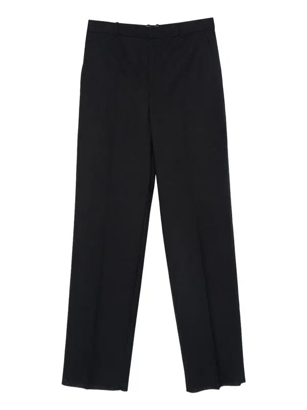 Saint Laurent Wool Trousers - Multicolor