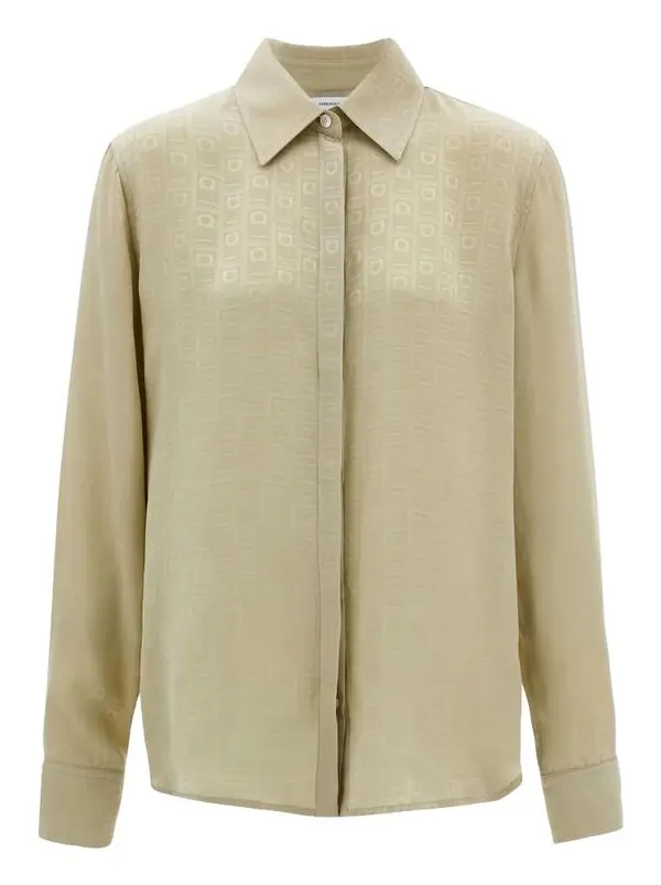 FERRAGAMO Neutrals Tops Shirts - Cream