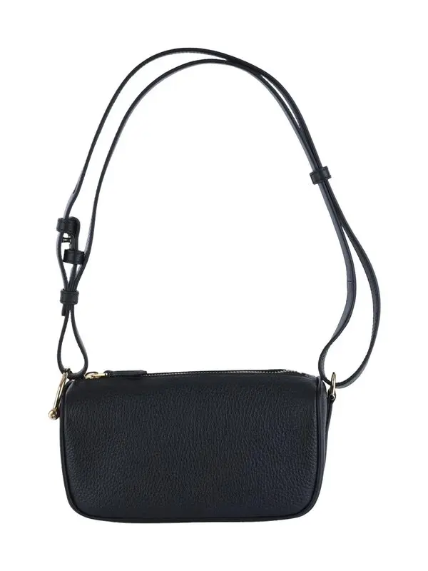 Gucci Mini Hammered Leather Bag - Black