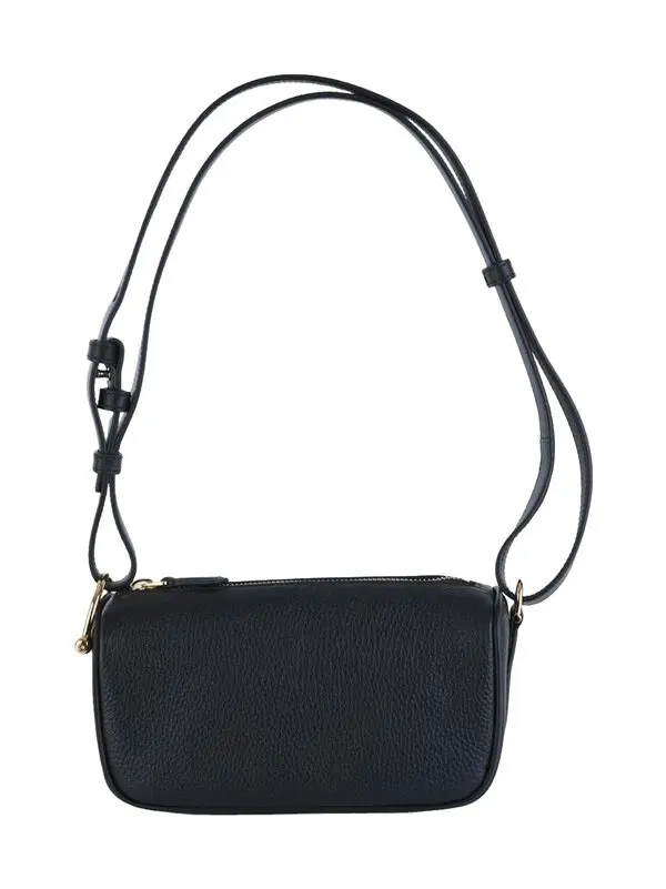 Gucci Mini Hammered Leather Bag - Black