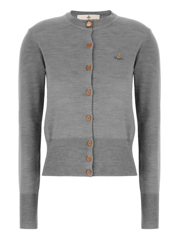 VIVIENNE WESTWOOD Fine Knit Cardigan - Multicolor