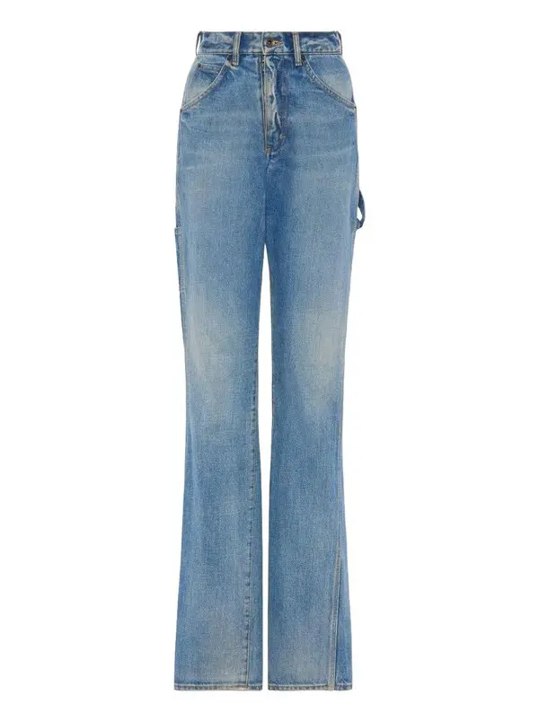 MAISON MARGIELA Denim Cotton Jeans - Multicolor