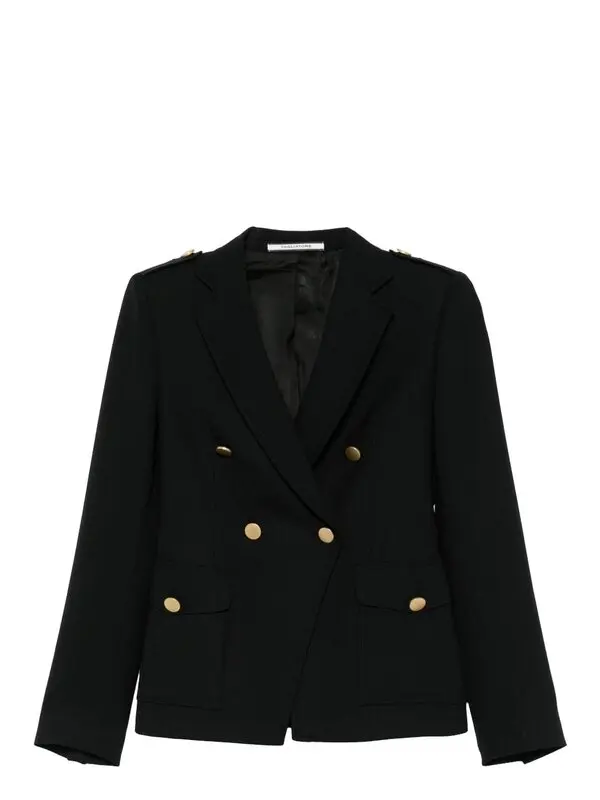 Tagliatore Wool Double-breasted Jacket - Multicolor