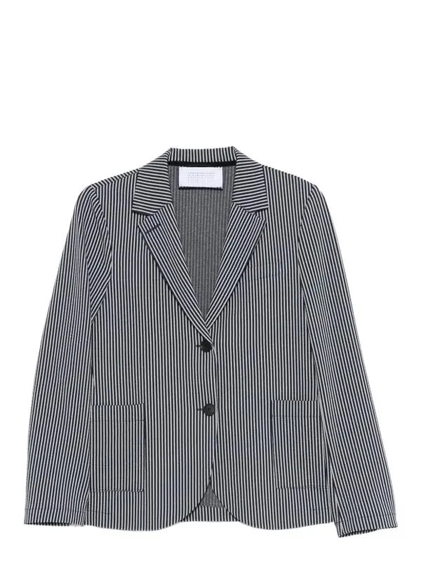 Harris Wharf London Cotton Blend Blazer Jacket - Multicolor