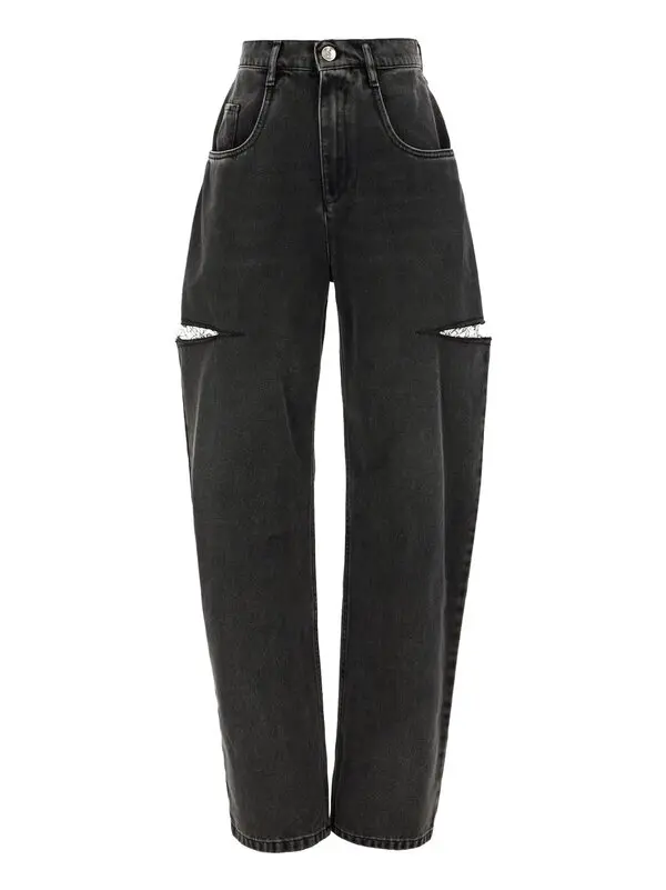MAISON MARGIELA Black Wash Denim Jeans - Multicolor