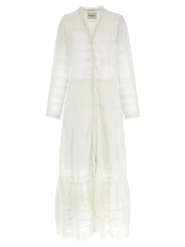 Isabel Marant Étoile Daniva Long Dress - White