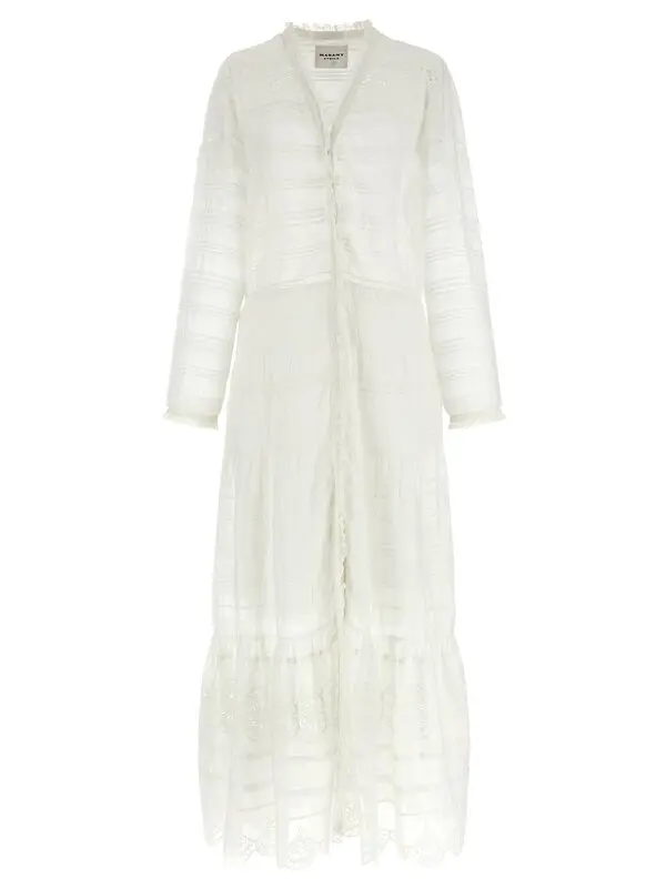Isabel Marant Étoile Daniva Long Dress - White