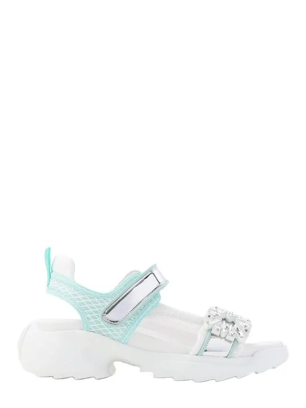 ROGER VIVIER Viv On The Run Sandals - Multicolor