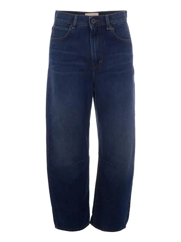 Max Mara Denim Trousers - Blue
