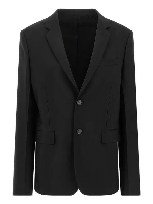 Fendi 2 Buttons Blazer - Black