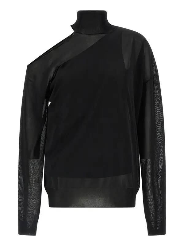 Fendi Double Knit Top - Black