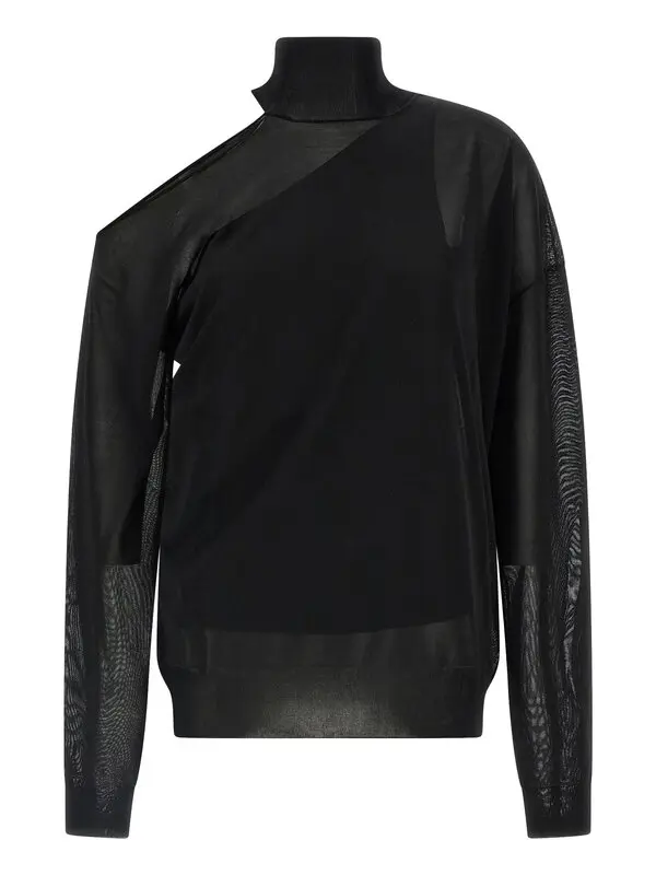 Fendi Double Knit Top - Black