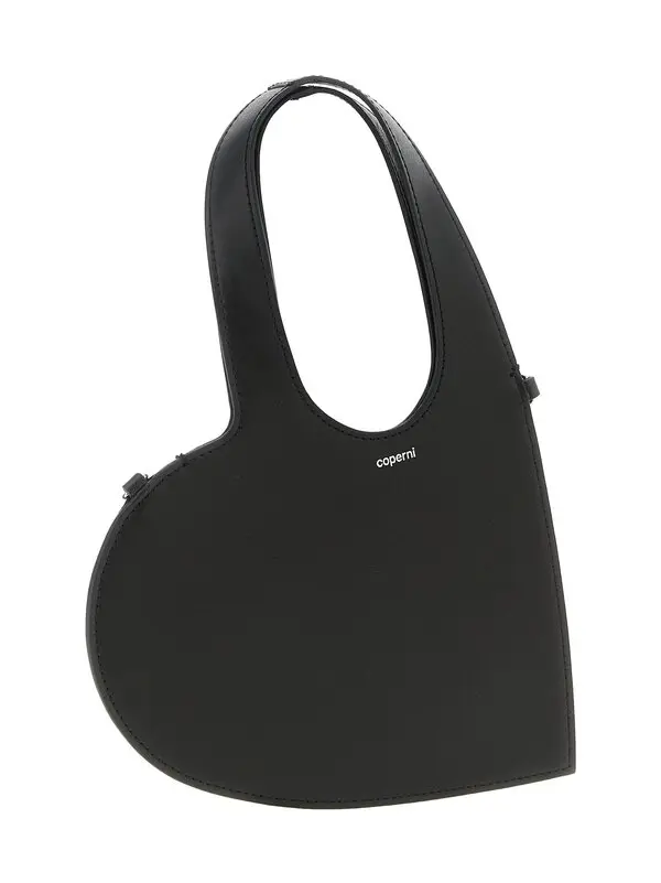 Coperni Mini Heart' Handbag - Black