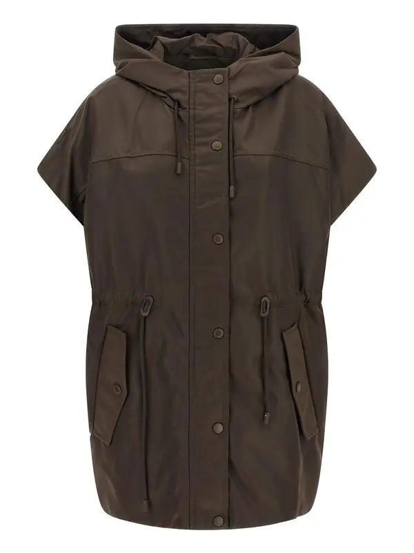 Max Mara Orgiano Padded Vest - Brown
