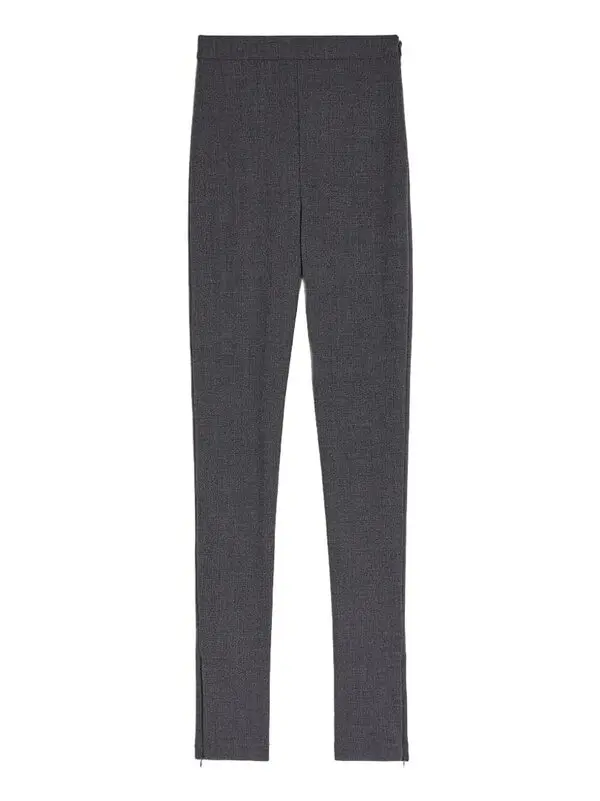 JIL SANDER Wool Slim Trousers - Multicolor