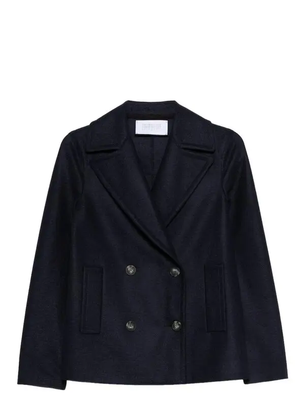 Harris Wharf London Wool Coat - Multicolor