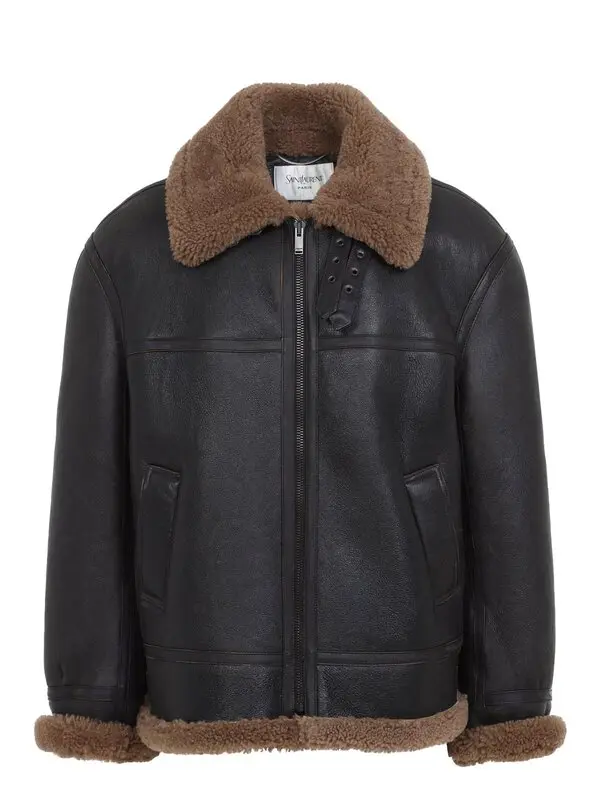 Saint Laurent Biker Jacket - Black
