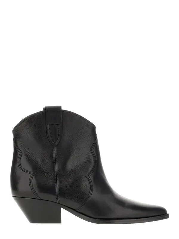 Isabel Marant Étoile Leather Ankle Boots - Multicolor