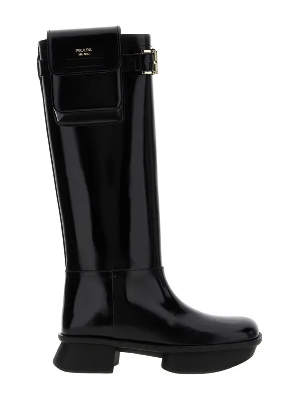 Prada Equal Boots - Black