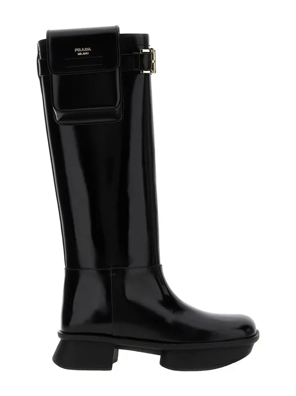 Prada Equal Boots - Black
