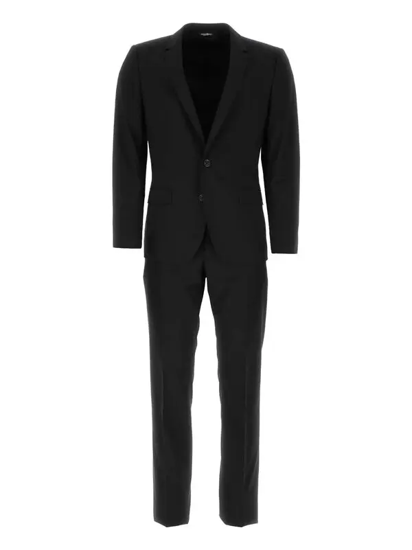Dolce & Gabbana Stretch Wool Tuxedo - Black