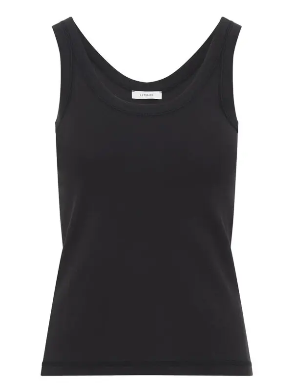 LEMAIRE Ribbed Tank Top - Blue