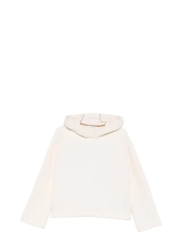 Max Mara Logo Cotton Hoodie - Multicolor
