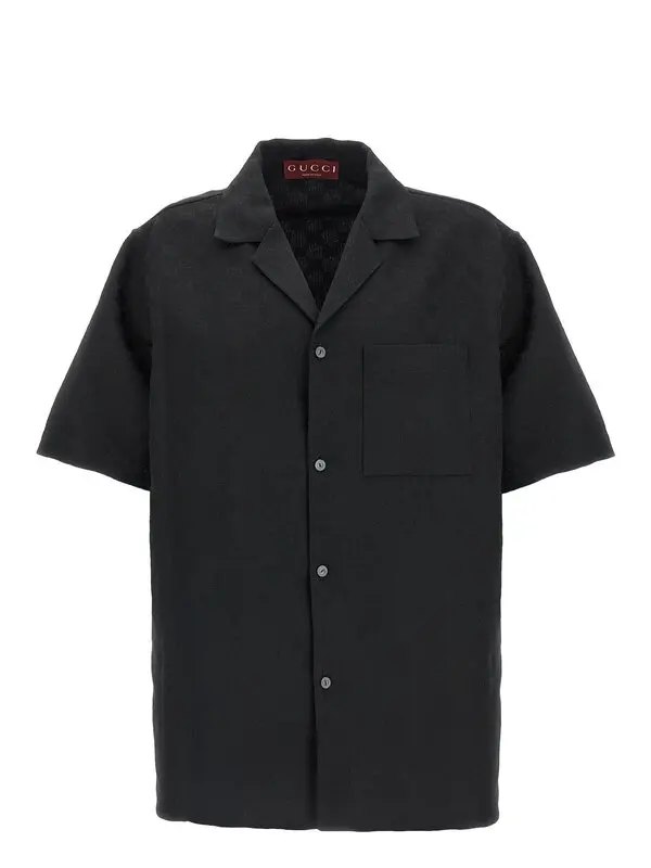 Gucci Bowling' Shirt - Black