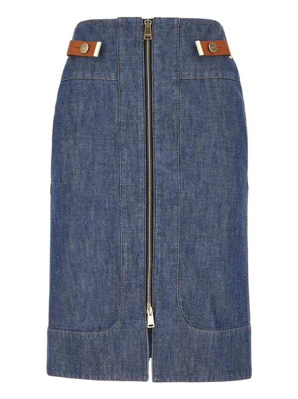 Fendi Denim Skirt - Multicolor